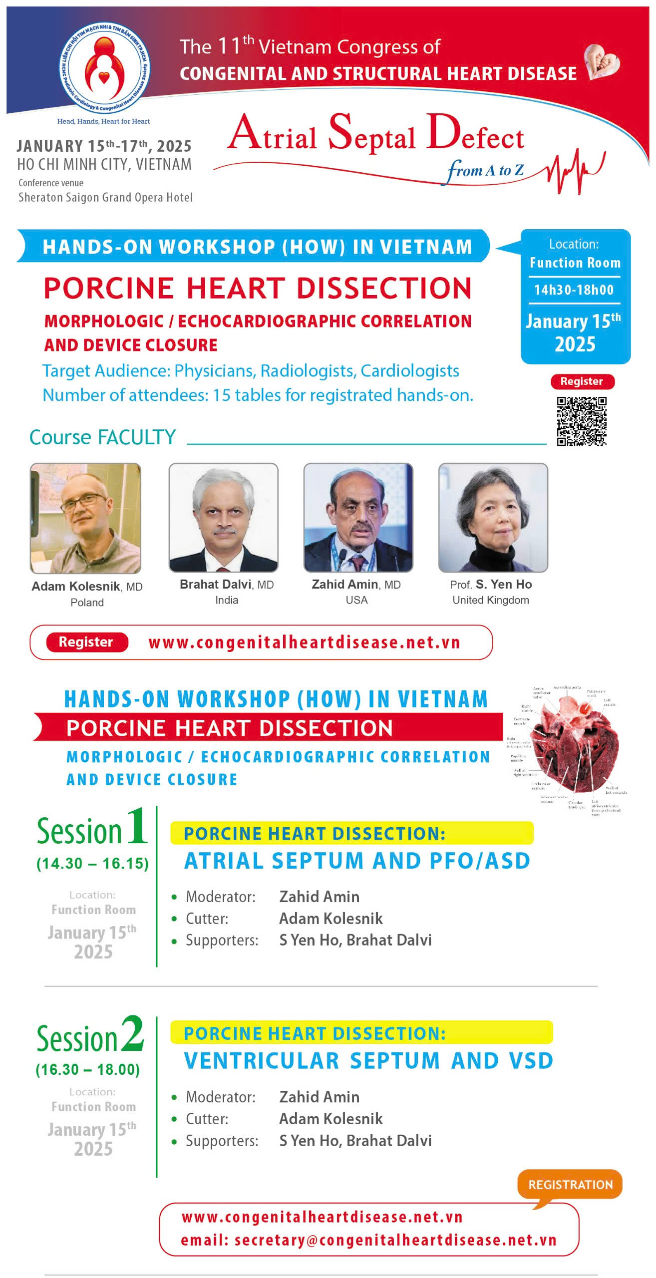 The 11th Vietnam Congress of Congenital and Structural Heart Diseases “Atrial septal defect from ...